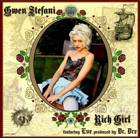 Gwen Stefani Featuring Eve Rich Girl Cd Single Promo 2004