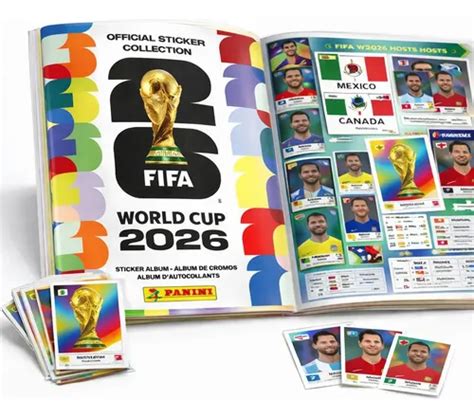 Kit Álbum Copa Do Mundo 2026 10 Pacotes De Figurinhas Mercadolivre