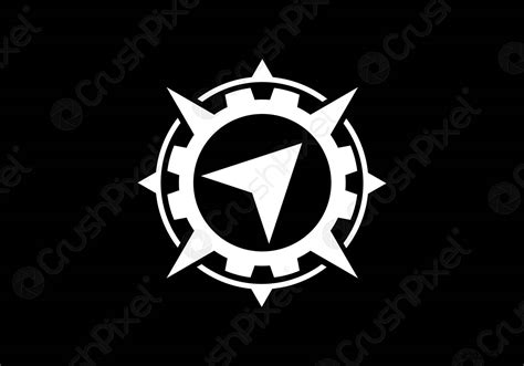 Creative Compass Concept Logo Design Template Compass Logo Sign And Stock Vector Crushpixel