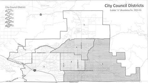 Yucaipa Ends Redistricting Process And Affirms Current City Council