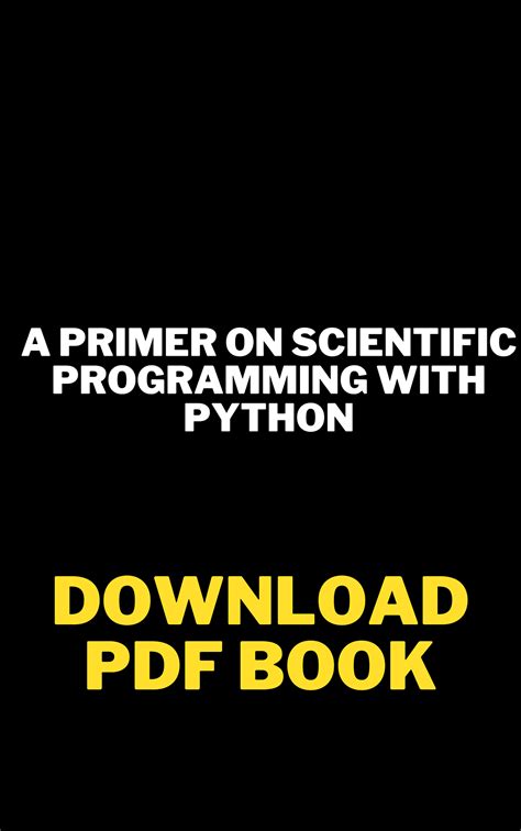 A Primer On Scientific Programming With Python By Amazing Tips Medium