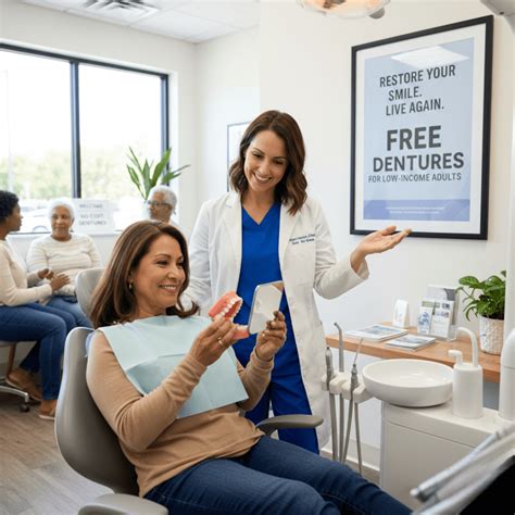 Free Dentures For Low Income Adults Apply For Aid Today