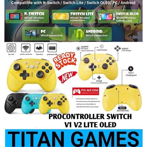 Jual Nintendo Switch Pro Controller Wireless Controller Pc Switch Pro