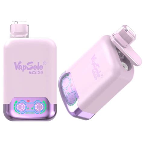 Vapsolo Twins 20000 Puffs Dual Flavors Disposable Vape Disposable