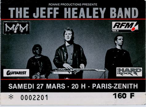 Anciens Billets De Concerts ~~~~~ Old Concert Tickets ~~~~~ Back To The