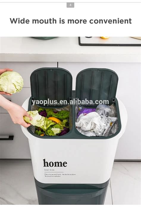 Classify Trash Can Classification Rubbish Waste Bin Plastic Classified