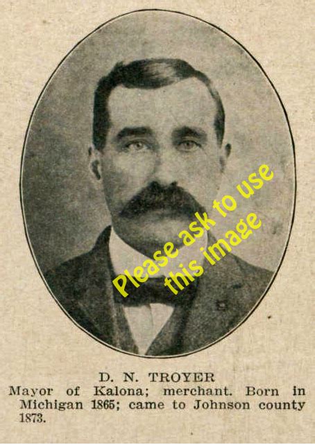 Daniel N Troyer 1865 1926 Find A Grave Memorial