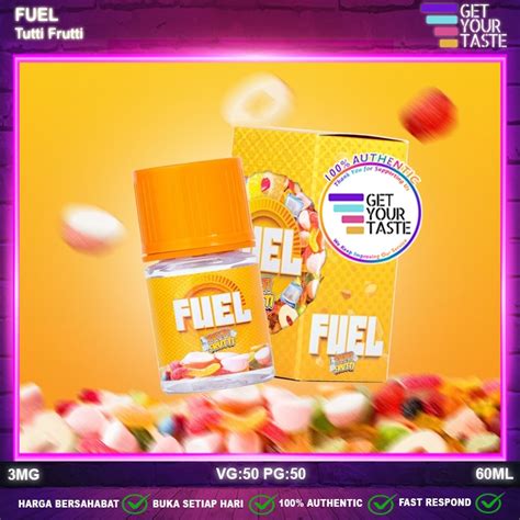 Jual Liquid Fuel Tutti Frutti 60ml Freebase By Iben Ma X Jvs Shopee