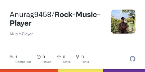 Github Anurag Rock Music Player Music Player