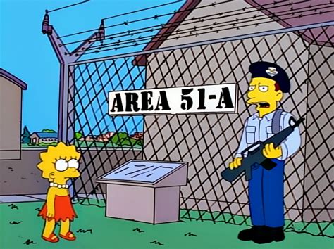 Area 51 A Security Guard Wikisimpsons The Simpsons Wiki