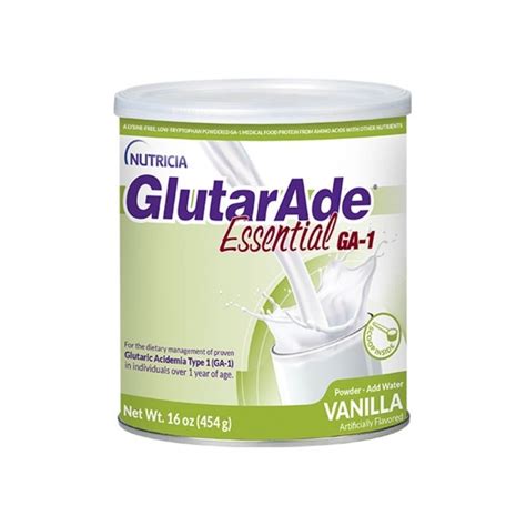 Oral Supplement Glutarade® Essential Vanilla Flavor Powder 16 Oz 454