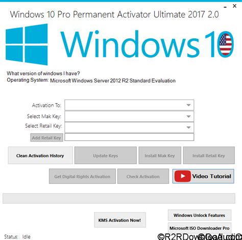 Windows 10 Pro Permanent Activator Ultimate 20 Go Audio Official