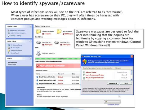 Ppt How To Avoid Or Remove Spywarescareware From Your Pc