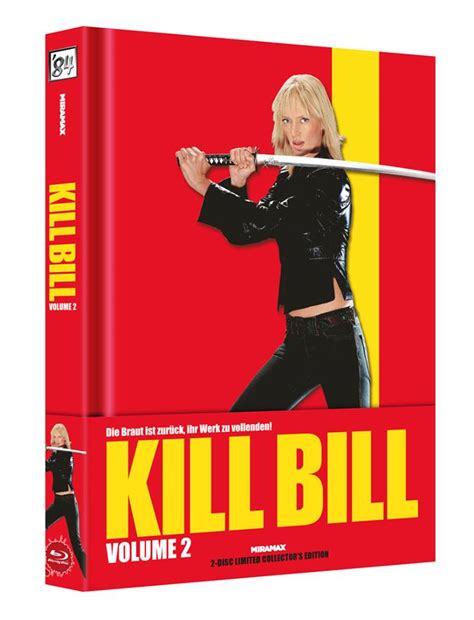 Mediabook Kill Bill Vol 2 Blu Ray Mediabook Germany Hi Def Ninja Pop Culture Movie
