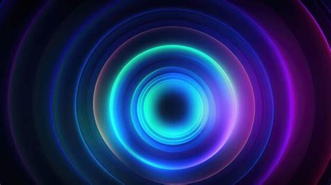 Abstract Template Round Background Premium Ai Generated Image