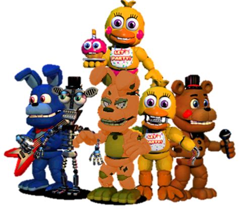 Adventure Strangefnaf Toys By Fnatirfan On Deviantart