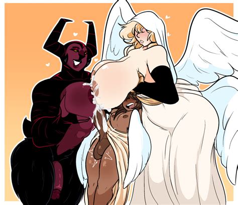 Rule 34 1girls 2boys Absurd Res Angel Balls Baron Susaroo Big Balls