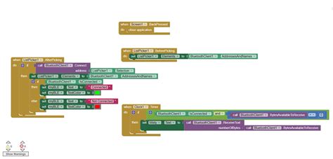 Printing Data As String Received From Bluetooth Mit App Inventor Help Mit App Inventor Community