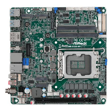 Asrock Imb X1233 Wv Intel W680 Mini Itx Industrial Motherboard