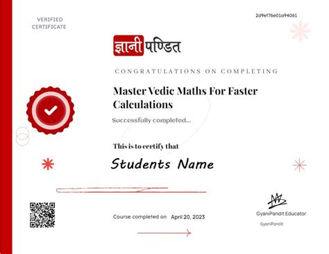 Vedic Maths Lp Gyanipandit Courses