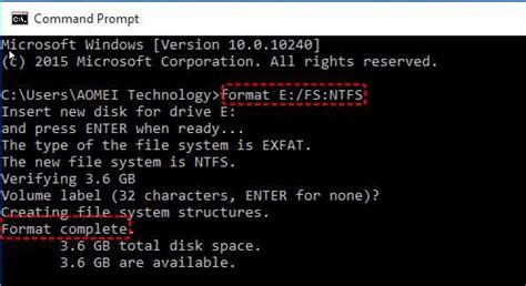 4 Methods Easily Convert Exfat To Ntfs In Windows 10 8 7 Easily
