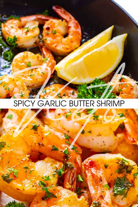 Spicy Garlic Butter Shrimp Keto Easy Recipes