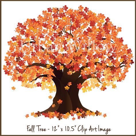 Fall Tree Drawing