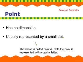 Basics Of Geometry 1 Ppt