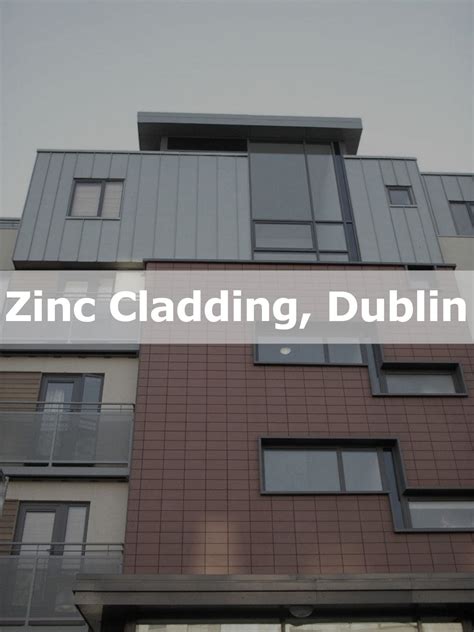 Dublin Apartments Zinc Cladding Edgeline Metal Roofing Ltd