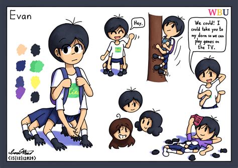 Wbu Evan A Side Character By Abescreations On Deviantart