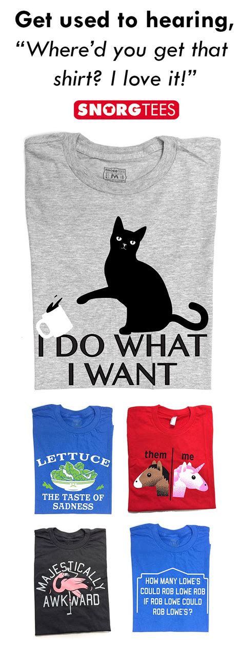 Embrace The Nerdier Side Of Life With Graphic Tees From Snorgtees