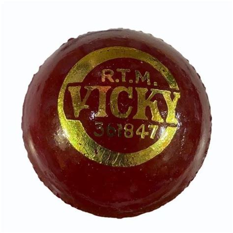 Maroon Vicky Cricket Cork Ball Size 70 5 Mm Diameter At ₹ 65 Piece