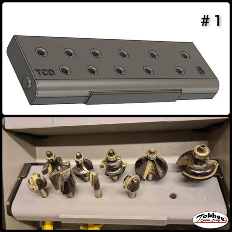 Stl File Router Bit Storage 13 Different 🧰 ・3d Printing Model To Download・cults