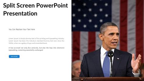Split Screen Powerpoint Templates Free Instant Download Pptx