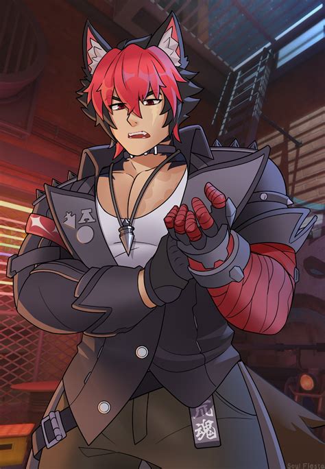 Komano Manato Zenless Zone Zero Drawn By Soulfiesta Danbooru