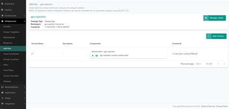 Kop Recipes Nvidia Gpu Operator Rafay Product Documentation