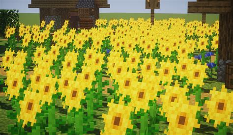 Better Sunflowers 114 Minecraft Texture Pack
