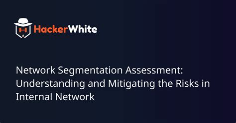 network segmentation assessment understanding and mitigating the risks