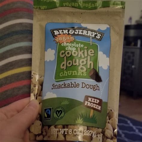 Ben And Jerrys Chocolate Chip Cookie Dough Chunks Snackable Dough Review
