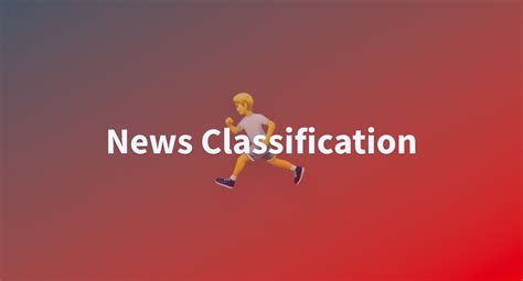 News Classification A Hugging Face Space By Hynky
