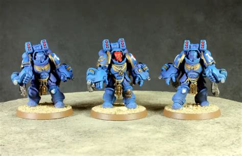 Warhammer 40k Primaris Ultramarines Space Marine Aggressor Squad