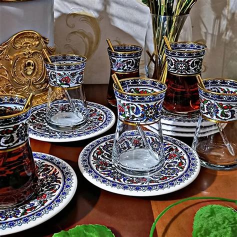 Turkish Tea Set Glass