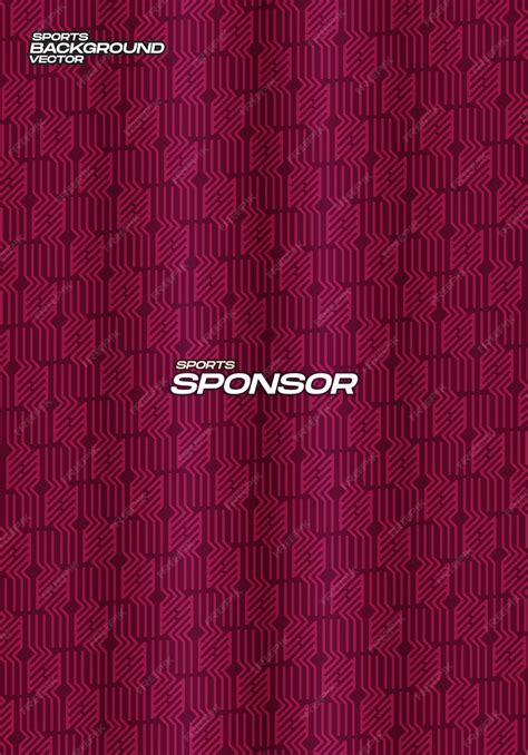 Vector Background Maroon Motif For Sport Jersey Sublimation Pattern