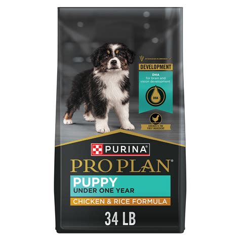 Purina Pro Plan High Protein Chicken and Rice Formula Dry Puppy Food ...