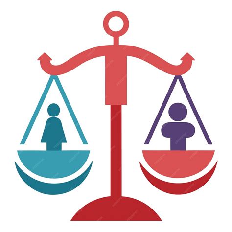 Equality For All Symbols Of Fairness And Justice Vector Illustration Premium Ai Generated Vector