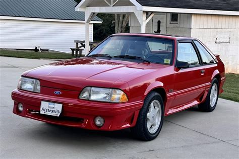 6k Mile 1991 Ford Mustang Gt 5 0 5 Speed For Sale On Bat Auctions