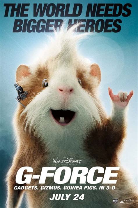 G Force Movie Poster Mole From G Force G Force Poster G Force Movie