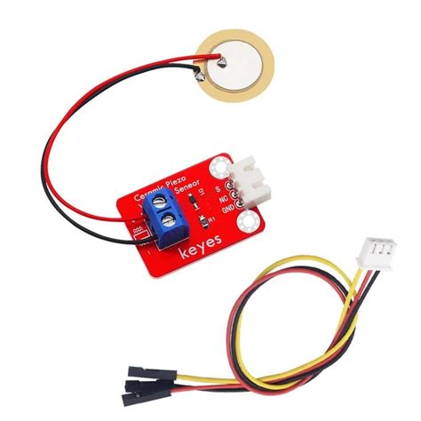 Analog Piezo Vibration Sensor Module For Arduino Diy