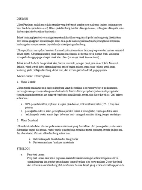 Ulkus Peptikum Pato Pdf