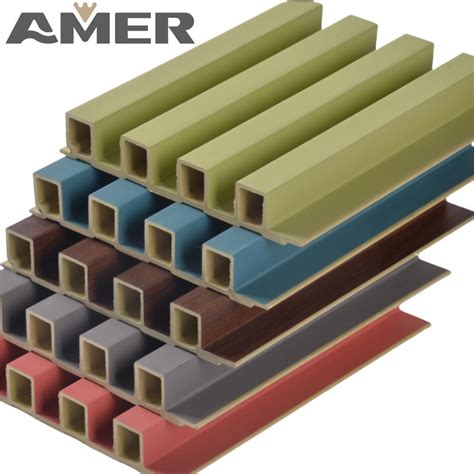 Premium Wood Plastic Composite Cladding For Outdoor Walls Building Material And Wood Plastic